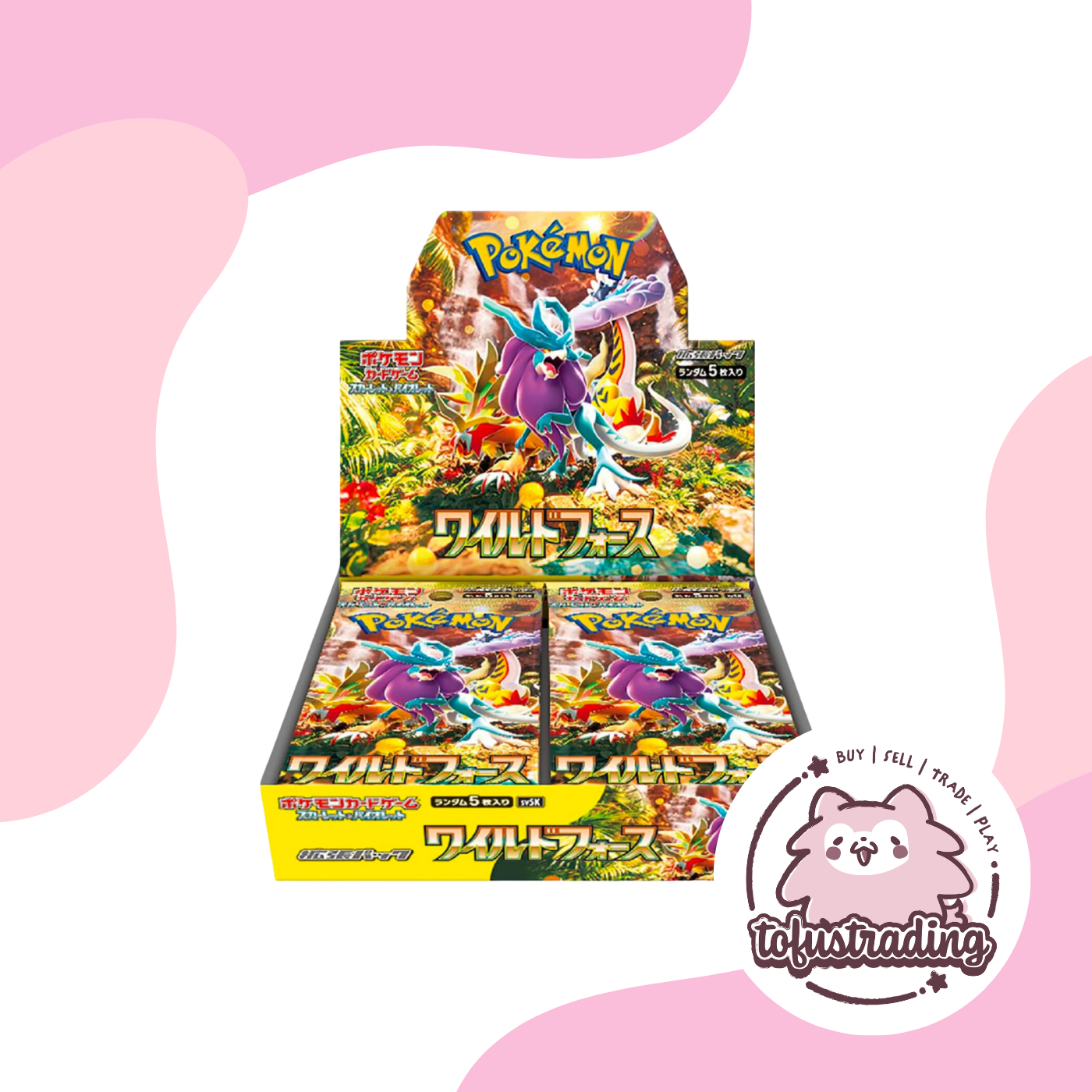Pokémon TCG JP: Wild Force [SV5k] Booster Box – Tofu's Trading