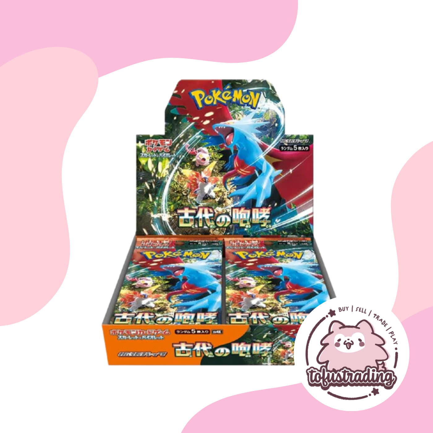 Pokémon TCG JP: Ancient Roar [SV4k] Booster Box – Tofu's Trading