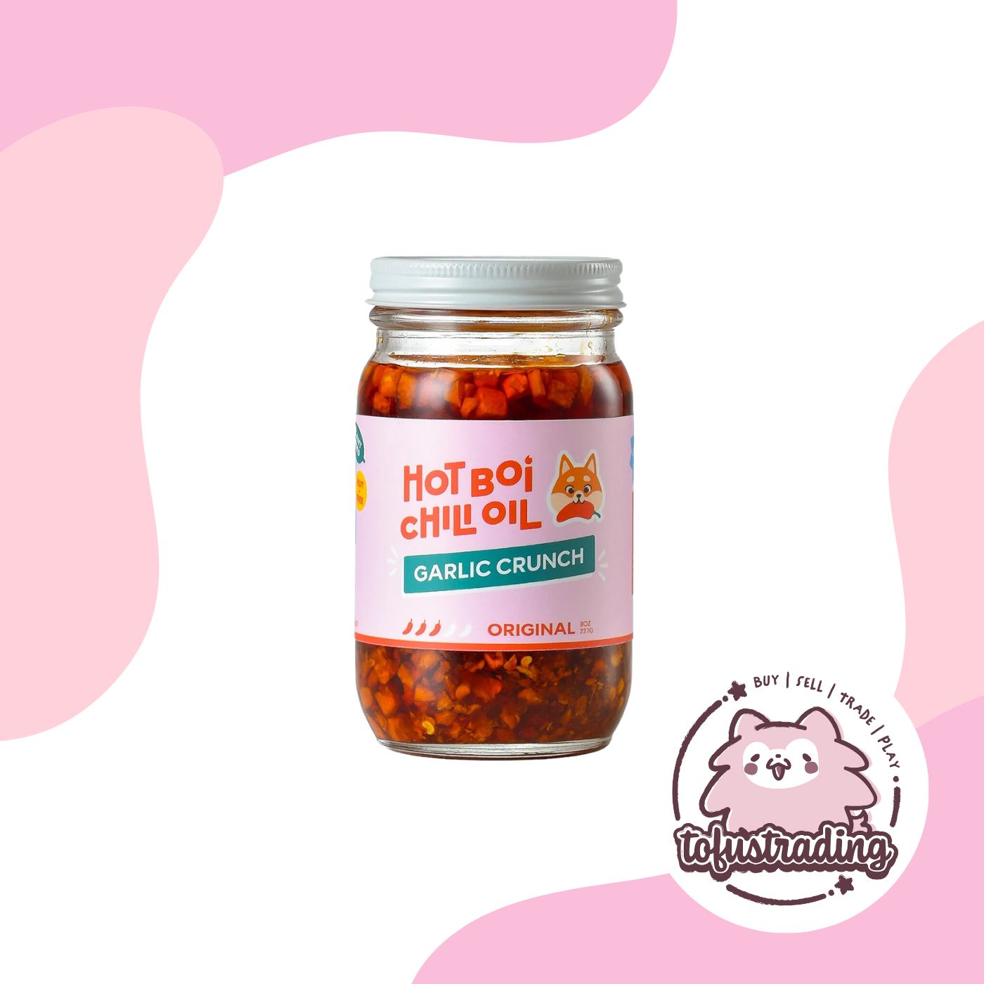 Hot Boi Chili Oil Garlic Crunch – Tofu's Trading